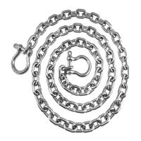 China Stainless Steel 316 DIN763 Standard Long Link Anchor Chain with 10mm Diameter for Marine Applications for sale