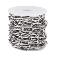 China Stainless Steel 316 DIN763 Standard Long Link Anchor Chain with 10mm Diameter for Marine Applications for sale
