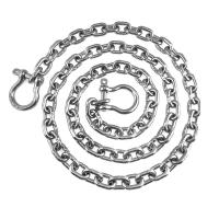 China Stainless Steel DIN766 Anchor Chain with High Mirror Polish, Corrosion Resistant for Marine Hardware and Long Service Life for sale