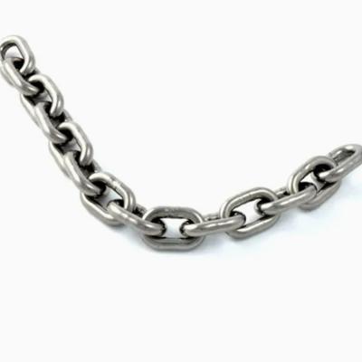China High Tensile Galvanised DIN766 Short Link Welded Stainless Steel Chain for Hoisting and Pulling for sale
