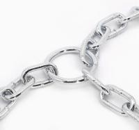 China Stainless Steel Link Chain with Welded Structure, Color Painted Surface, and Heat Resistant Properties for sale
