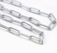 China Stainless Steel Link Chain with Welded Structure, Color Painted Surface, and Heat Resistant Properties for sale