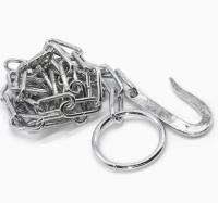 China Stainless Steel Link Chain with Welded Structure, Color Painted Surface, and Heat Resistant Properties for sale