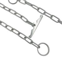 China 6mm and 8mm Zinc Plated Steel Link Chain for Animal Cattle Cow Applications for sale
