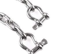 China 316 Stainless Steel Marine Anchor Chain with Electric Resistance Welding and Heat Resistant for Boats for sale