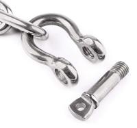 China 316 Stainless Steel Marine Anchor Chain with Electric Resistance Welding and Heat Resistant for Boats for sale