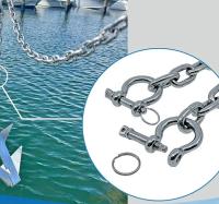 China 316 Stainless Steel Marine Anchor Chain with Electric Resistance Welding and Heat Resistant for Boats for sale