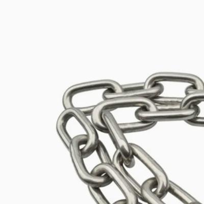China Heat Resistant Corrosion Resistant High Tensile Strength Stainless Steel Link Chain for Industrial Applications for sale