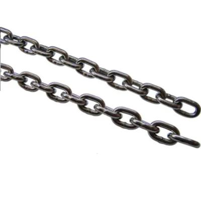 China Electro Galvanized Finish Lifting Link Roller Conveyor Anchor Stainless Steel G80 G100 Chain for sale