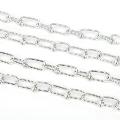 China Heavy Duty Stainless Steel Short Link Chain with Heat and Corrosion Resistance for Decoration and Drag Chain Function for sale