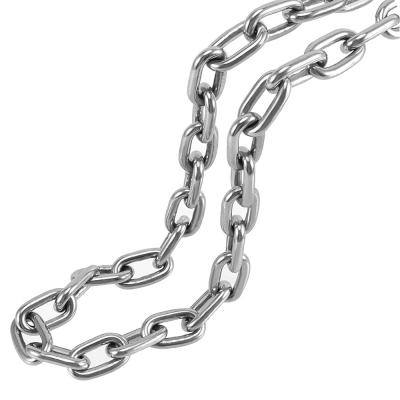 China Stainless Steel 304/316 Link Chain with Marine Technology and Well Trimmed Calibration for sale