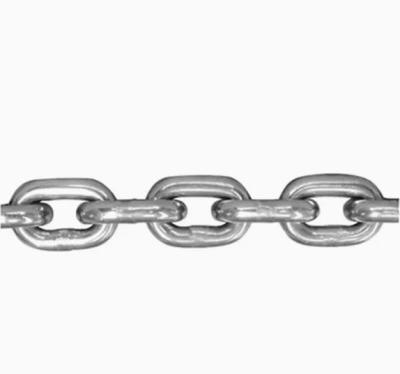 China 304 316 Stainless Steel DIN763 Long Link Chain with High Mirror Polish and Corrosion Resistant 4mm Diameter for sale