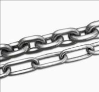 China 304 316 Stainless Steel DIN763 Long Link Chain with High Mirror Polish and Corrosion Resistant 4mm Diameter for sale