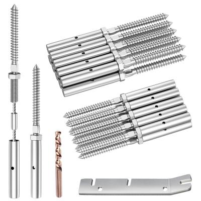 China 316 Stainless Steel Cable Railing Tensioner for Deck Railings for sale