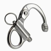 China 316 Stainless Steel Black Snap Shackle 12mm-22mm Metric for sale