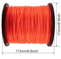 China 2.4mm Nylon Trimmer Line for Grass Cutting OEM Available for sale