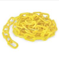 China Black Finish Plastic Link Chain with Injection Structure for Roadway Safety for sale