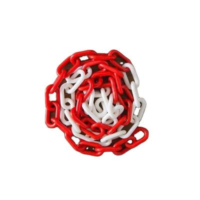 China 6MM PE Material Plastic Barrier Chain for Road Safety with Injection Structure for sale