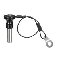 China 304 Stainless Steel Ball Locking Pin with Button Handle for Quick Release and Secure Fastening for sale