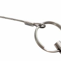 China Stainless Steel 304/316 Quick Release Spring Loaded Ball Lock Pin with Safety Lanyard for sale