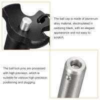 China 304 Stainless Steel Ball Lock Pin with Triangular Button Handle for High Precision Quick Release and Corrosion Resistance for sale
