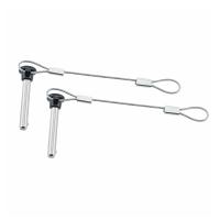 China 316 Stainless Steel Quick Release Pin with Loss Prevention Cord for Secure Fastening for sale