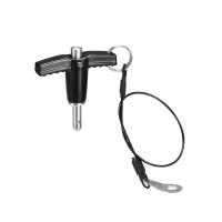 China T Handle Quick Release Pin with Push Button for Durable and Secure Ball Locking for sale