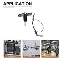 China T Handle Quick Release Pin with Push Button for Durable and Secure Ball Locking for sale