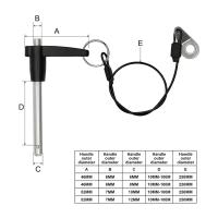 China Durable and Easy to Use Quick Release Pin with Loss Prevention for Secure Fastening for sale