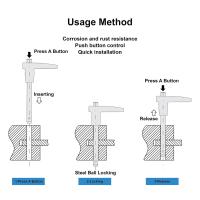 China Durable and Easy to Use Quick Release Pin with Loss Prevention for Secure Fastening for sale