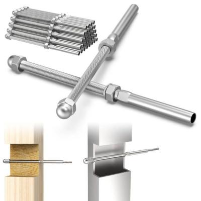 China Marine Grade Swage Stud with High Tensile Strength and Fatigue Resistance for Cable Railing Systems for sale