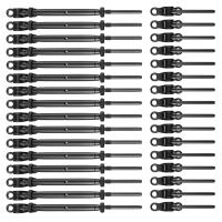 China Heavy-Duty Black Cable Railing Kit with Adjustable Threads and Angle Base for Marine and Construction for sale