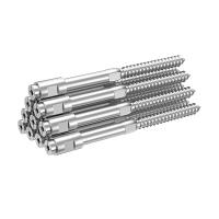 China Industrial Grade Toothless Locking Screw Terminal for Easy Installation in Cable Railing Systems for sale