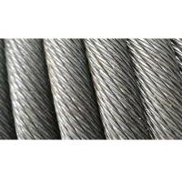 China AISI 316 Stainless Steel Wire Rope with 6x36SW+IWRC Construction and 8mm Diameter for Motorcycle Lifting for sale