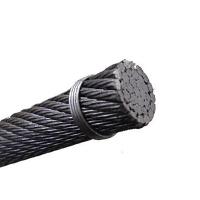 China High Tensile Anti-Twist 18X19 Wire Rope with Sisal Core for Crane Construction for sale