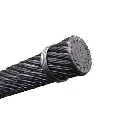 China High Tensile Anti-Twist 18X19 Wire Rope with Sisal Core for Crane Construction for sale