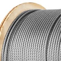 China 7x19 Strand 316 Stainless Steel Wire Rope 3mm Diameter Marine Grade Fishing Cable for sale