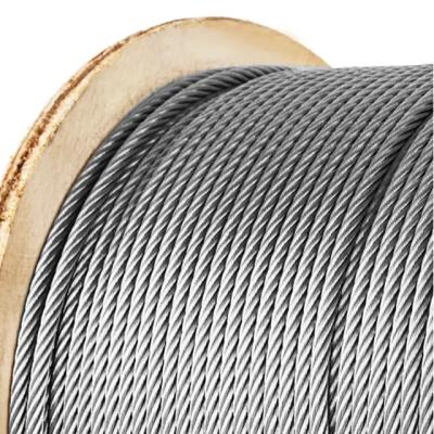 China 7x19 Strand 316 Stainless Steel Wire Rope 3mm Diameter Marine Grade Fishing Cable for sale