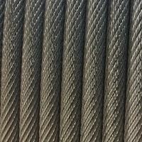 China High Tensile Anti-Twist 18X19 Wire Rope with Sisal Core for Crane Construction for sale