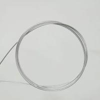 China MIL-DTL-83420 Galvanized Aircraft Cable Steel Wire Rope with 7x7 / 7x19 Construction and 3/64