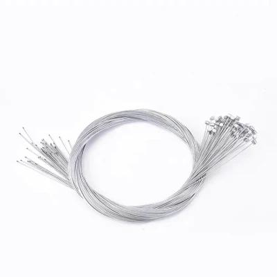 China Galvanized Steel Brake Cable with 45#/50#/60#/70# Carbon Steel and ±1% Tolerance for Mountain Bikes for sale