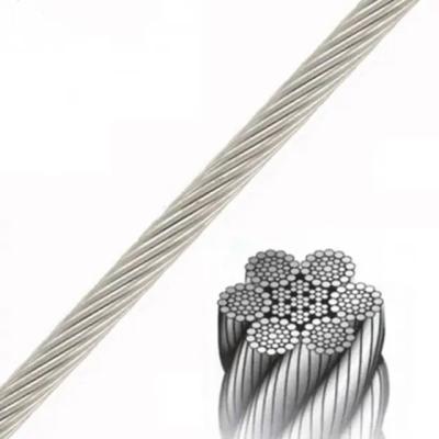 China High Carbon Galvanized Steel Wire Rope with 7x7 6x19 and 6x36 Construction for Tower Crane Applications for sale
