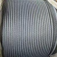 China 7x19 Construction Carbon Steel Grade Galvanized Steel Wire Rope with Custom Length for sale