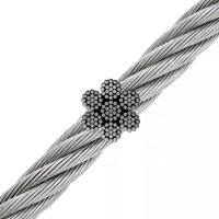 China 8*19s High Carbon Steel Wire Rope with 1mm-16mm Diameter for Elevator Applications for sale
