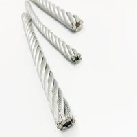 China 7x19 Construction Carbon Steel Grade Galvanized Steel Wire Rope with Custom Length for sale