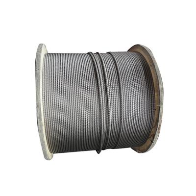 China 8.6mm Hot-Dipped Galvanized Steel Wire Rope for Construction with Cold Heading Steel for sale