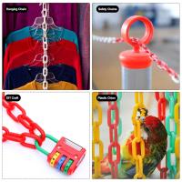 China UV Resistant Plastic Safety Chain with Injection Structure for Roadway Applications for sale
