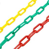 China Customizable Size Plastic Chain with Black Finish for Roadway Application for sale