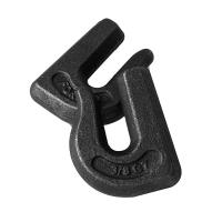 China Forged Steel Weld Hooks Heavy Duty Grab Hook Weldable for Chain Pulling and Lifting for sale