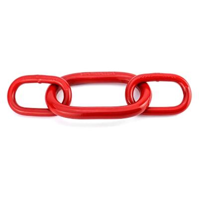 China Heavy Duty Master Link G80 Alloy Steel Heavy Duty Chain Lifting Ring for High-Intensity Operations and Rigging Applications for sale